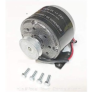 300 Watt Bicycle Generator 3/8" Belt Drive Pedal Power Pulley Dynamo