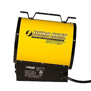 Dura Heat 240V Garage Overheat Protection Electric Forced Air Heater, Medium, Yellow