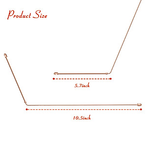 Dowsing Rods, 99.99% Copper Dowsing Rods for Ghost Hunting Tools, Divining Rods for Water Divining, Energy Healing, Paranormal, Gold, Yes No Questions