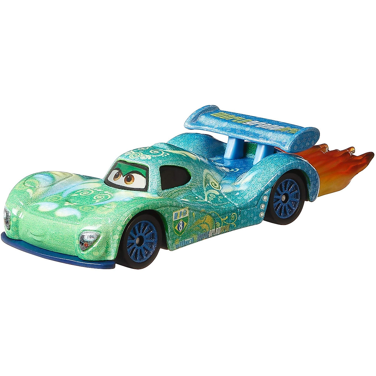 Disney Cars Pixar Carla Veloso with Flames