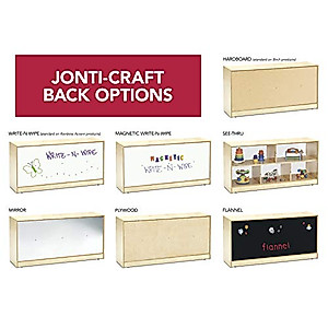 Jonti-Craft 0268JC 4 Section Coat Locker