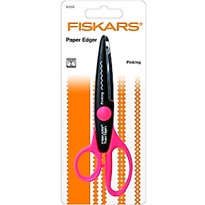 Fiskars 12-92047897J Paper Edger Scissors, Ripple