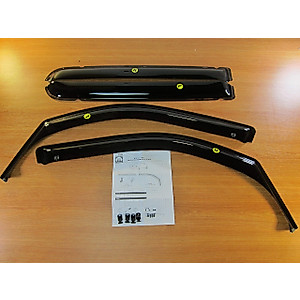 2011-2019 Dodge Ram 1500 DT Side Window Air Deflectors New Mopar OEM