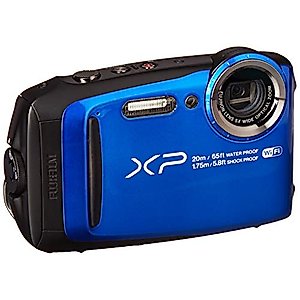 Fujifilm FinePix XP120 Waterproof Digital Underwater Camera USA Model (Blue)