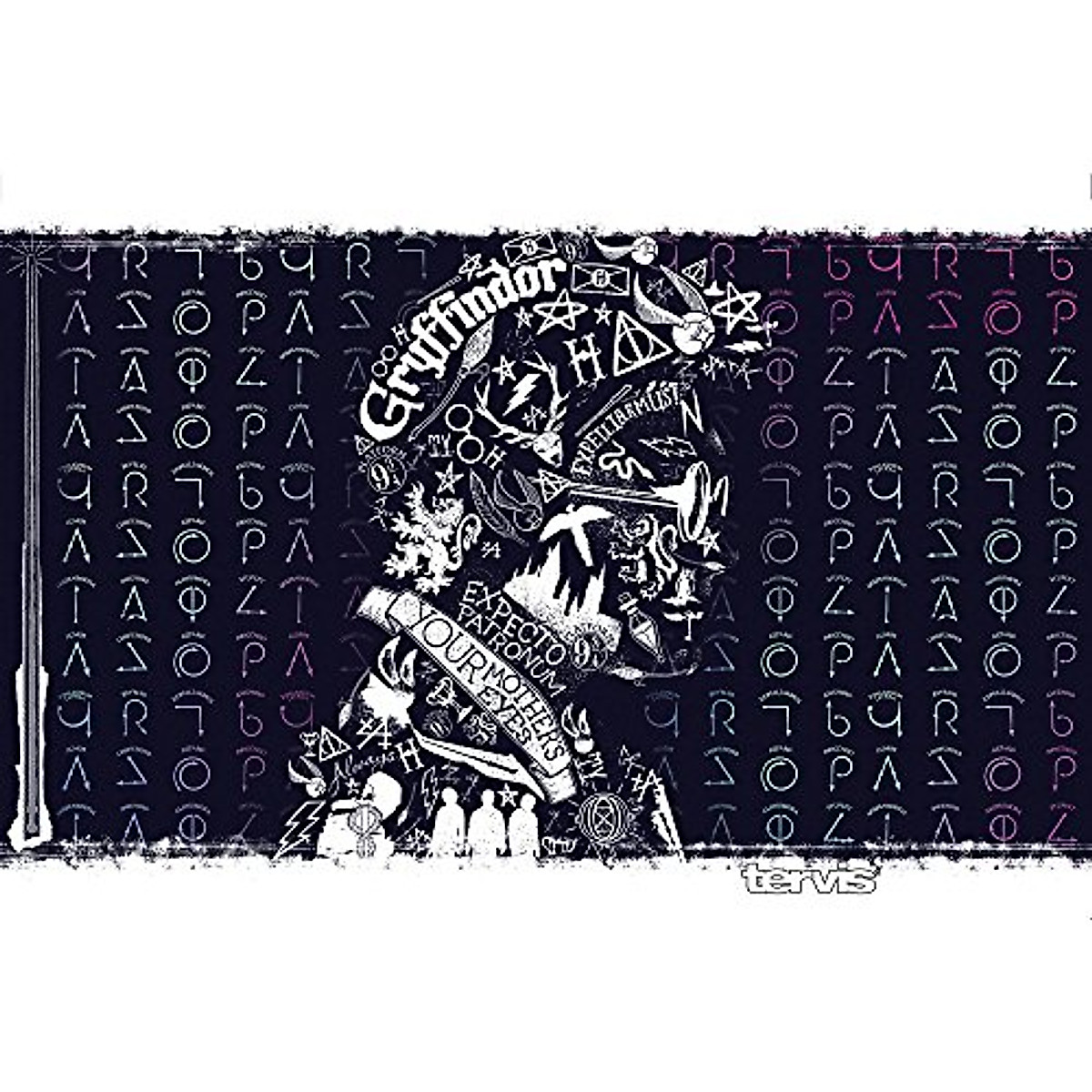 Tervis Harry Potter - 20th Anniversary Triple Walled Insulated Tumbler Travel Cup Keeps Drinks Cold & Hot, 20oz, Stainless Steel