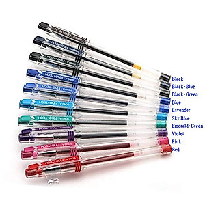 DONG-A Fine-Tech Excellent Writing 0.3mm Gel Ink Pens (10colors) by Dong-A
