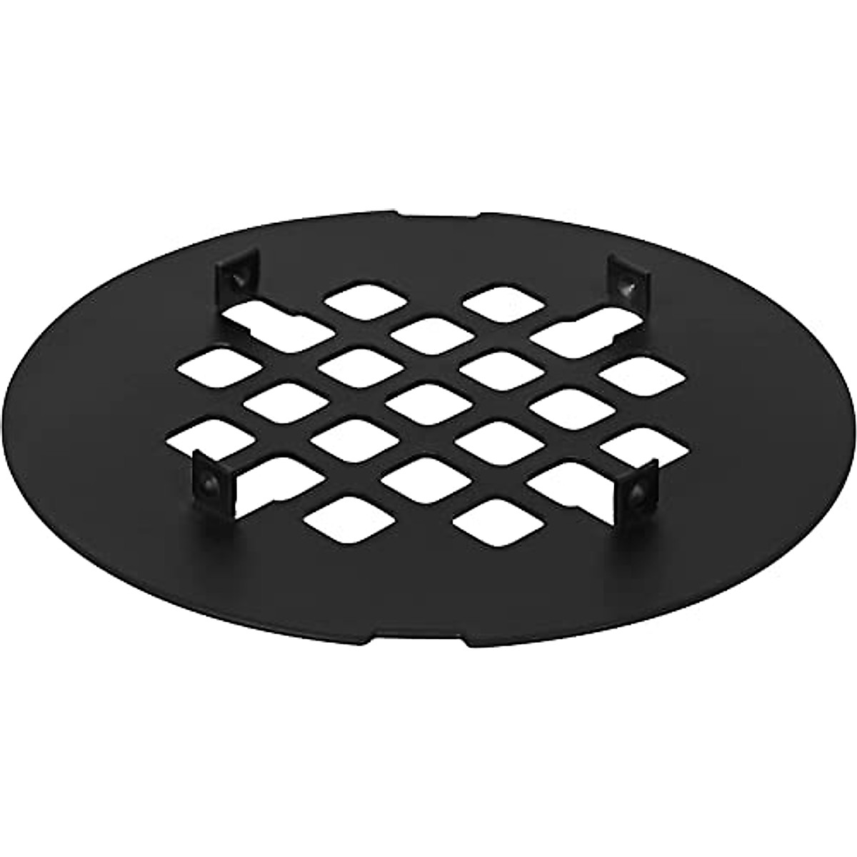 4-1/4" Snap-in Shower Drain Grate Strainer Replacement Cover Oil Rubbed Bronze Round