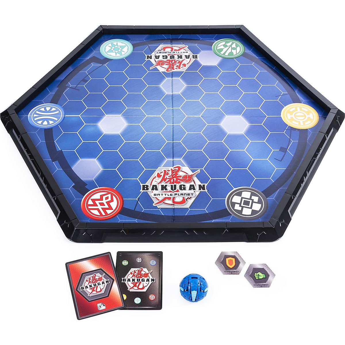 Bakugan Battle Arena, Game Board Collectibles, for Ages 6 and Up (Edition May Vary)