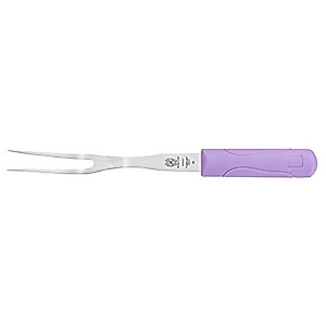 Mercer Culinary Millennia Fork, 8 Inch Blade length, Purple Handle