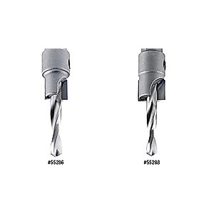 Amana Tool - (55286) Carbide Tipped Counterbore 1/2 Dia x 1/4 Quick Release Hex Shank