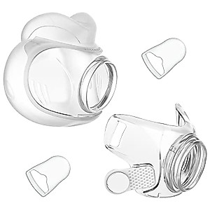 Replacement Cushion (M) & Frame Compatible with F30, Snug Fit & Reliable Seal, Excellent-Value Replacement Supplies by Everness (M)