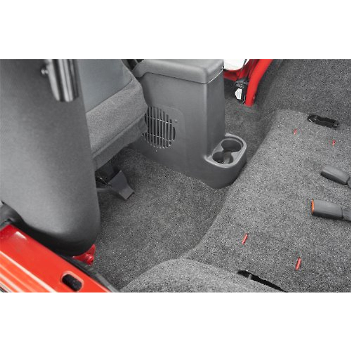 Bedrug Classic Bed Mat | 1997 - 2006 Jeep Wrangle TJ/LJ (w/cntr console, Heat Shields), Charcoal Grey | BRTJ97F
