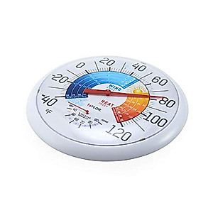 Taylor Wind Chill/Heat Index Thermometer & Hygrometer, 13.25 Inch