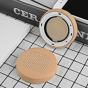 Geekria QuickFit Replacement Ear Pads for JBL Duet BT, Duet Bluetooth Wireless On-Ear Headphones Ear Cushions, Headset Earpads, Ear Cups Cover Repair Parts (Khaki)