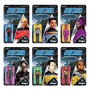 Super7 Star Trek: The Next Generation Borg - 3.75" Star Trek Action Figure Classic TV Show Collectibles and Retro Toys