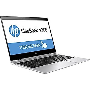 HP 2UE40UT#ABA Elitebook X360 1020 G2 12.5" Flip Design Notebook, Windows, Intel Core I5 2.6 Ghz, 8 GB Ram, 256 GB SSD, Silver
