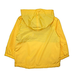 Carter's Boys' Little Favorite Rainslicker Rain Jacket, Yellow Tractor, 5/6
