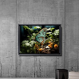 Abstract Painting Buy Canvas Wall Art, Butterfly Painting Art, Butterfly canvas, bedroom Butterfly wall art,Watercolor abstract Butterfly canvas painting