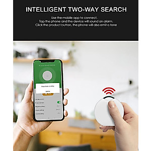 Bluetooth Smart tag Tracker for Keys, Luggage, Backpacks, Wallets, and Pets. Up to 164 Foot Range