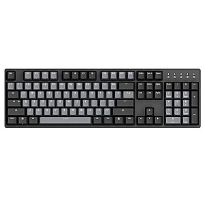 DURGOD Gaming Mechanical Keyboard with Cherry MX Silent Red Switches - 104 Key - Double Shot PBT - NKRO - USB Type C - for Gamer/Typist(Space Gray,ANSI/US)