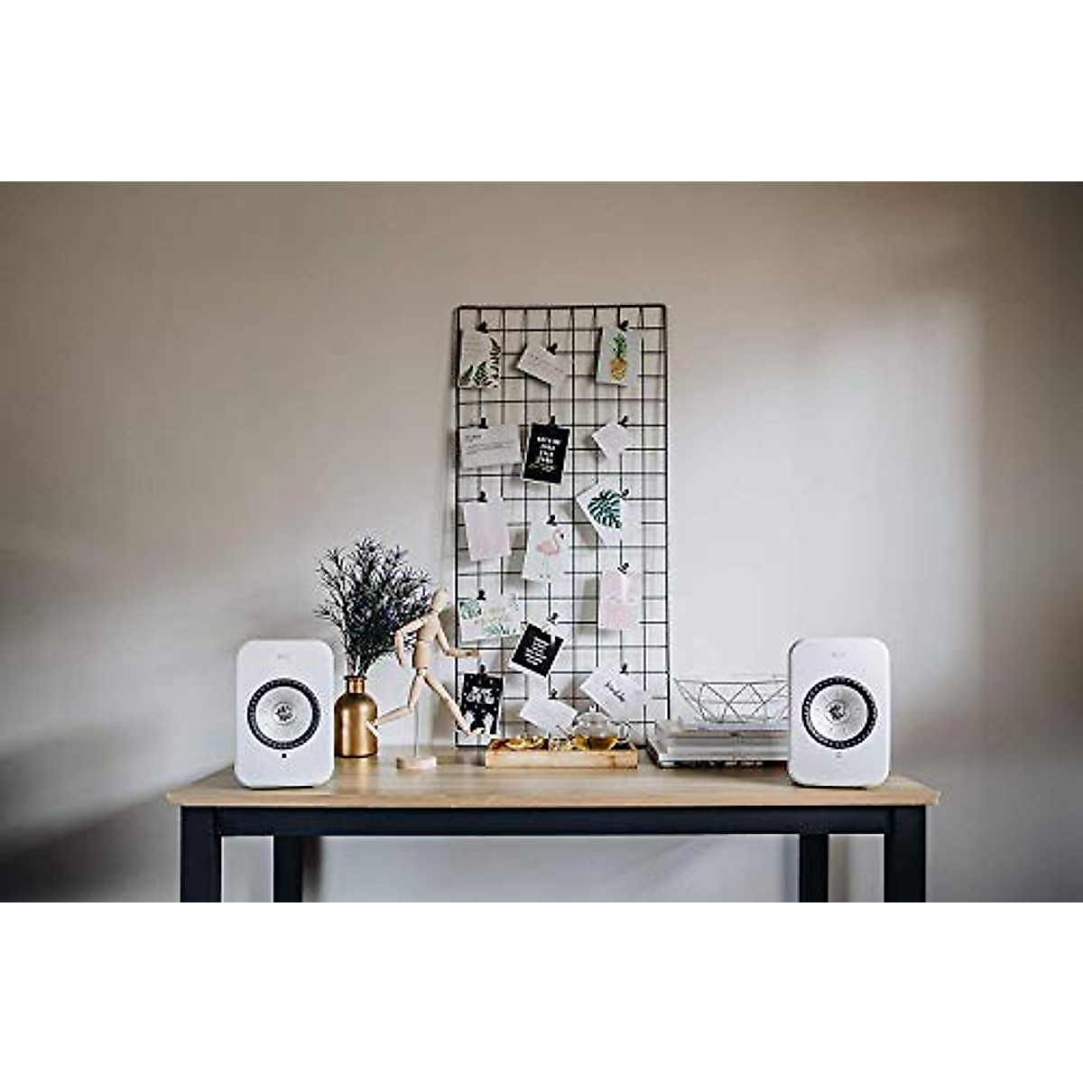 KEF LSX Wireless Music System (White, Pair)