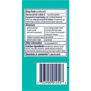 Vicks Sinex Severe Nasal Spray 0.50 oz (Pack of 2)