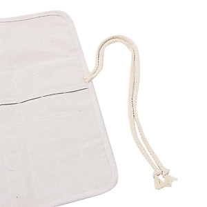 Uniquer Paint Brush Holder Art Supplies, Brush Holder Roll Up Brush Bag for Art Paint Brushes, Oil Watercolor Paintbrushes