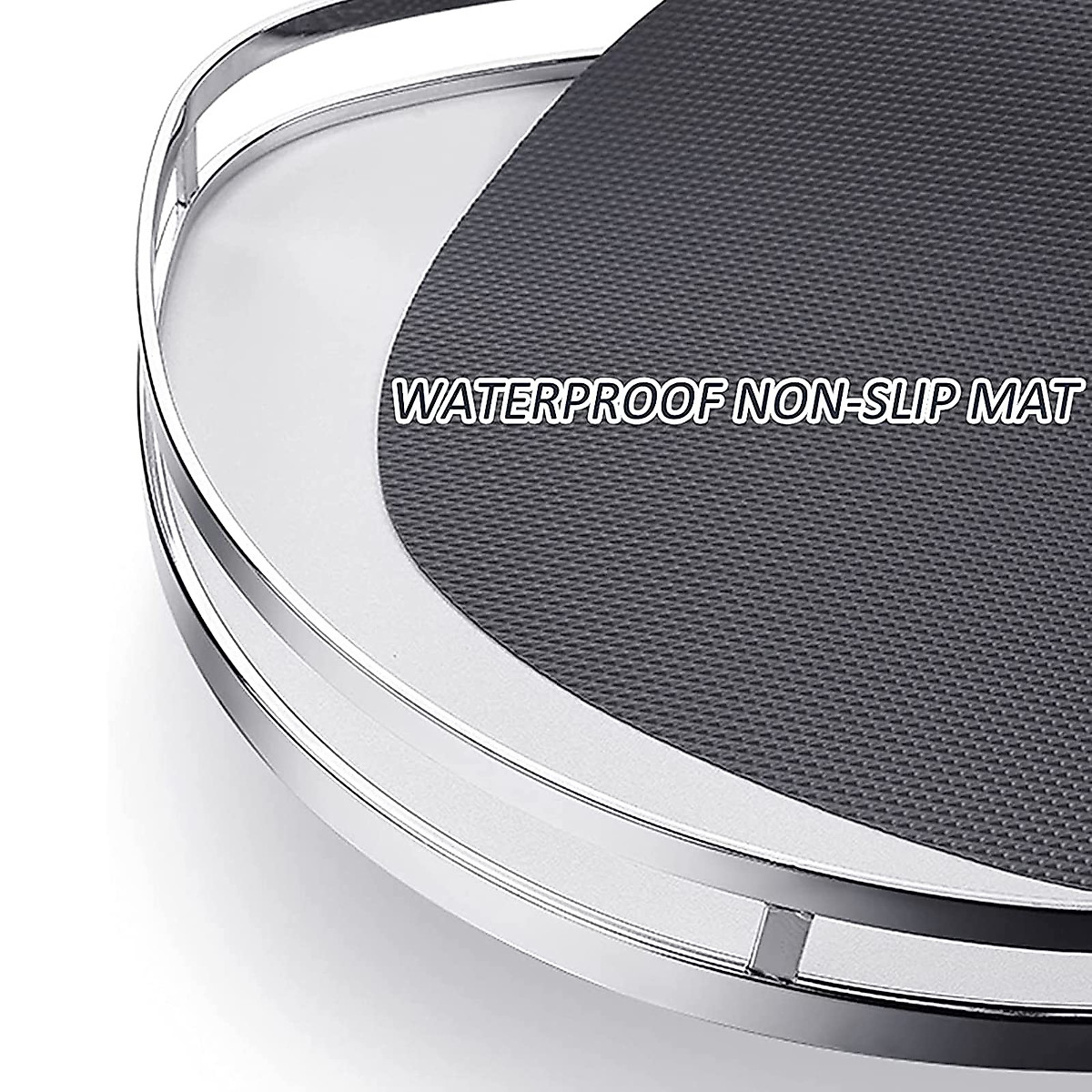 ZHIRCEKE Kitchen Pull Out Shelf Organiser for More Than 860Mm Cabinet Swing Tray Revolving Corner Pull Out Organizer with Soft Close for Cupboard,Open Right