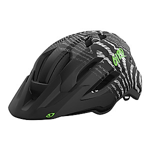 Giro Fixture II MIPS Mountain Bike Helmet for Men, Women, Kids, and Adults – Matte Black/White Ripple, Universal Youth (50-57cm)