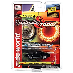 Auto World Xtraction 1967 Shelby GT500 Mustang (Highland Green) HO Scale Slot Car