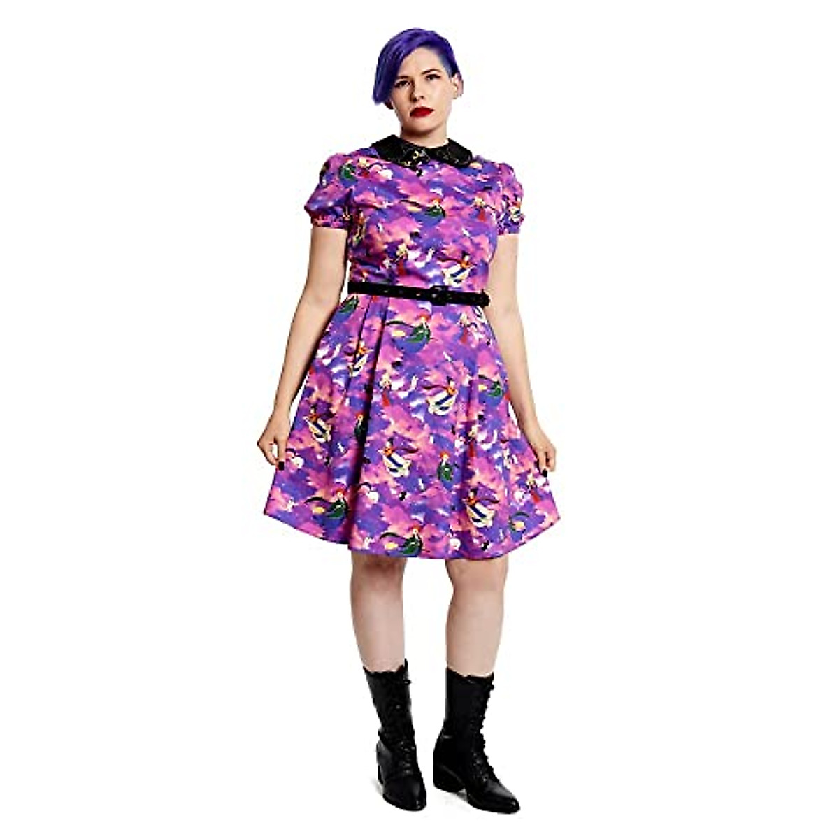 Loungefly Stitch Shoppe Disney Hocus Pocus Sunset Sanderson Sisters Natasha Dress (1X) Multicolor