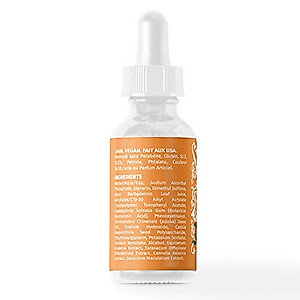 LilyAna Naturals Vitamin C Serum for Face - Face Serum with Hyaluronic Acid and Vitamin E, Anti Aging Serum, Reduces Age Spots and Sun Damage, Promotes Collagen and Elastin (1oz)
