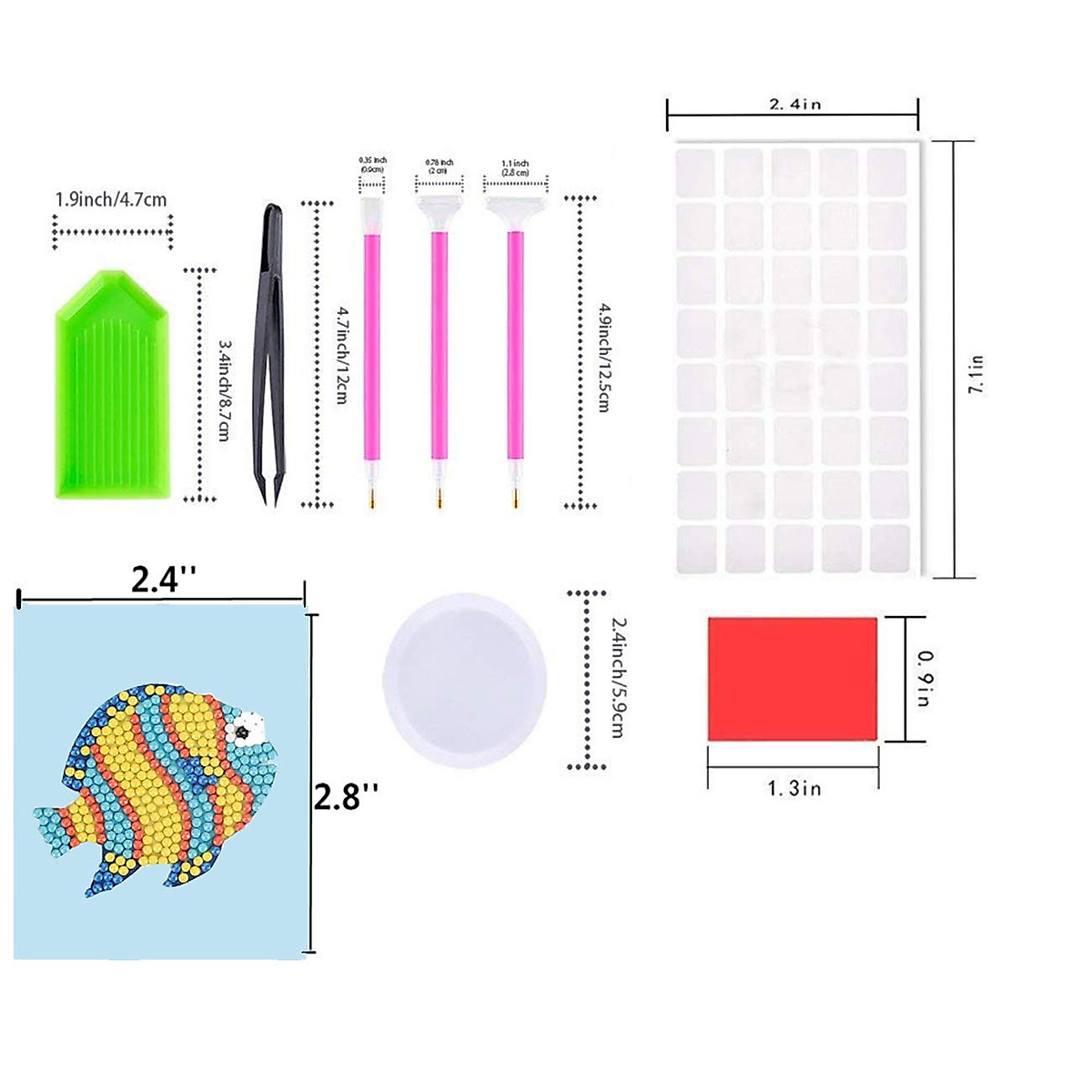 Geenber 5D Diamond Pianting Kits