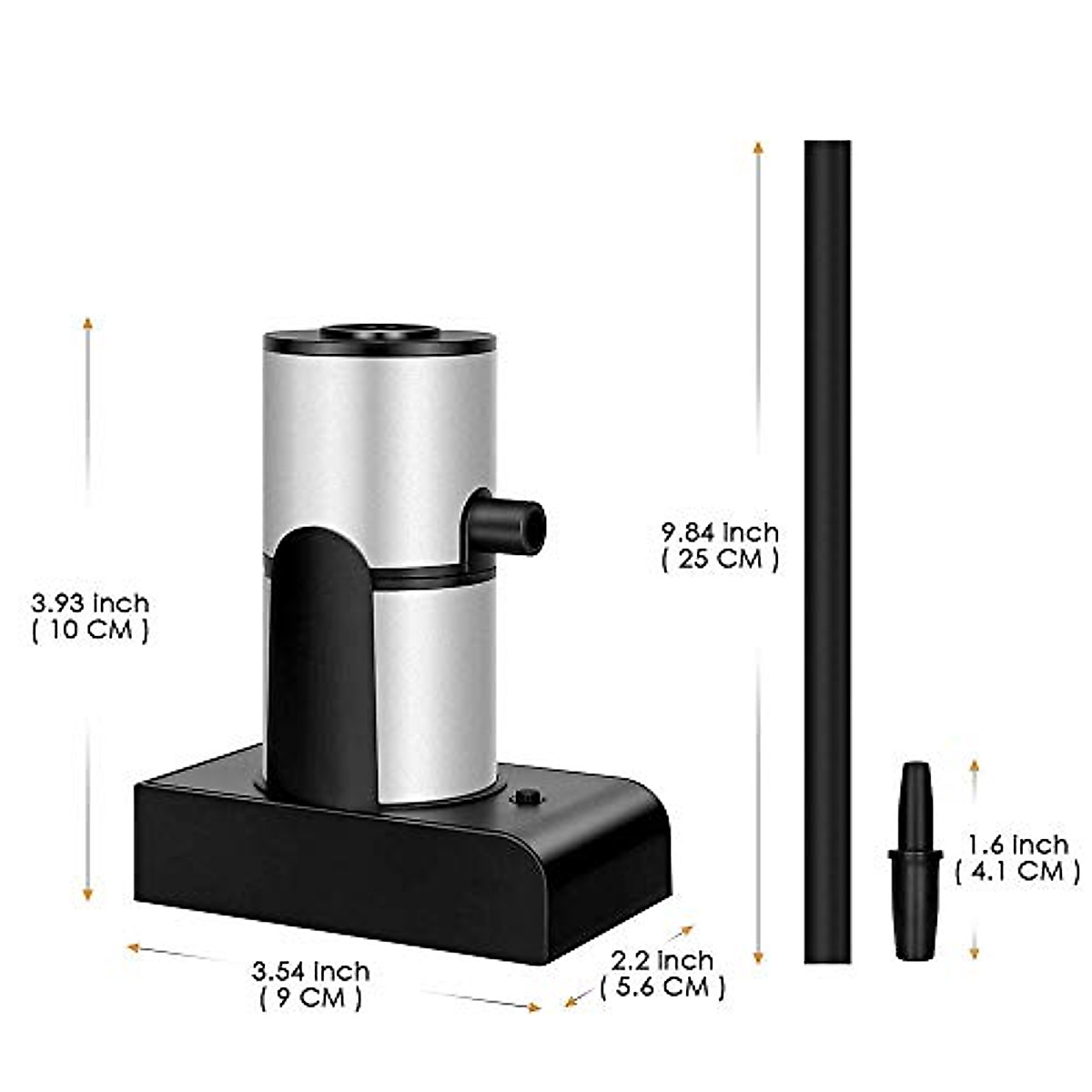 Smoking Gun Portable Cocktail Smoker with Wood Chips ,Handheld Food Kitchen Smoker Gun for Sous Vide,Meat,Salmon,Cocktails Drink,Cheese,BBQ,Perfect for Foodie Gifts