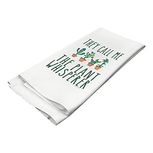 Funny Gardening Gifts They Call Me The Plant Whisperer Plant Gifts Cacti Decor Kitchen Dish Towel