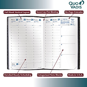 Quo Vadis 2024 Refill For Business Planner - Time Management Appointment Organizer