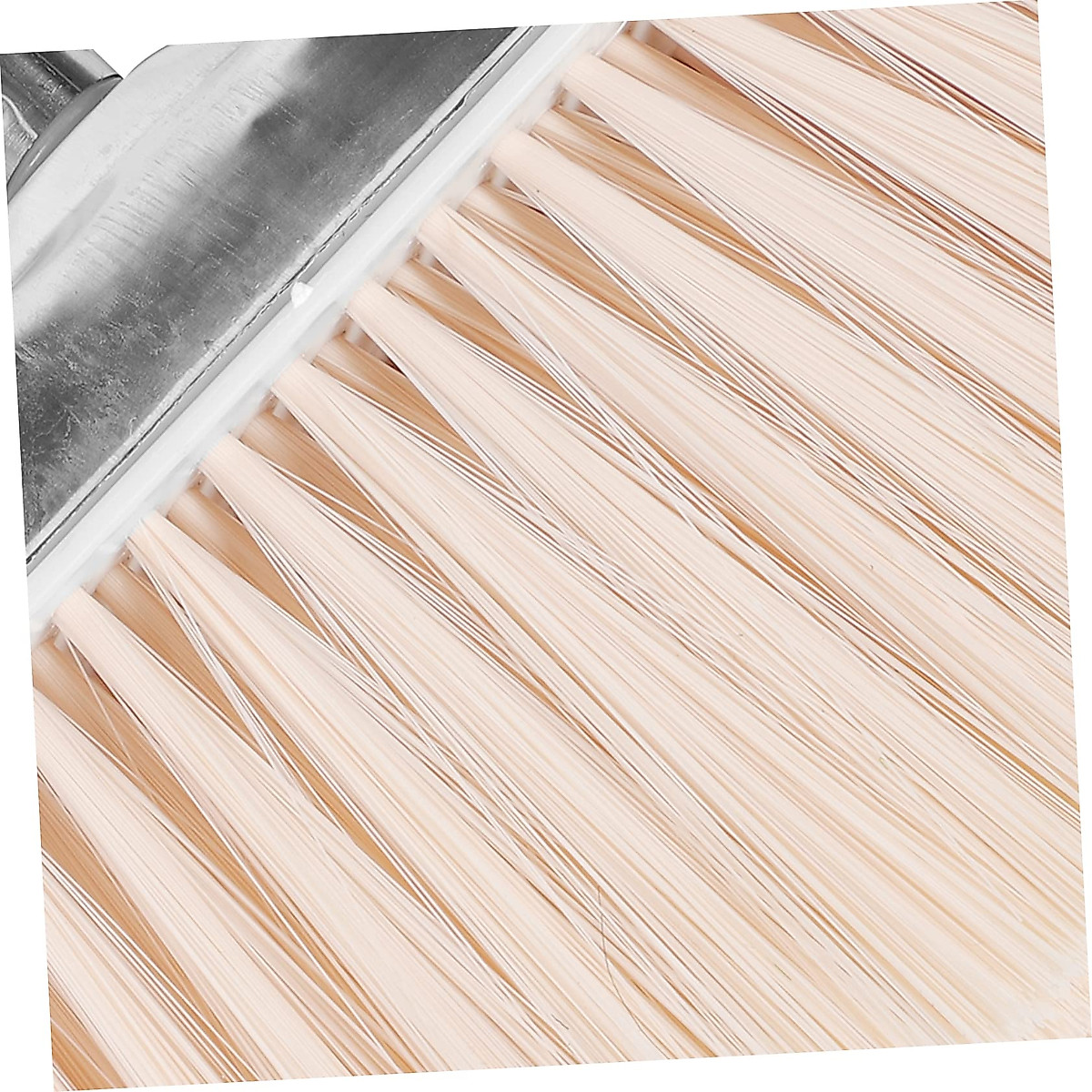 HOMOCONO Cleaning Brooms Floor Cleaning Tools Office Garbage Cleaner Cleaning Supplies Sweeping Brooms Industrial Broom Cleaning Gadgets Long Handle Cleaning Broom Deck Broom Khaki Nylon