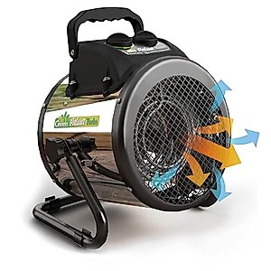 Bio Green PAL 2.0/US Palma BioGreen Basic Electric Fan Heater for Greenhouses, 2 Year Warrenty, 11 x 8 x 12.5" / 280 x 195 x 315 mm