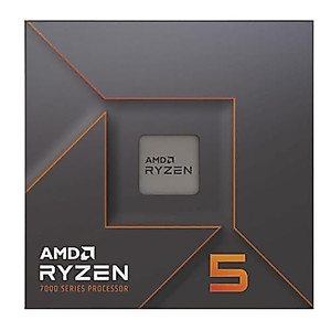 AMD Ryzen™ 5 7600X 6-Core, 12-Thread Unlocked Desktop Processor