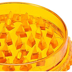 Stortz & Bickle Volcano Plastic Herb Grinder, 2.3, Orange