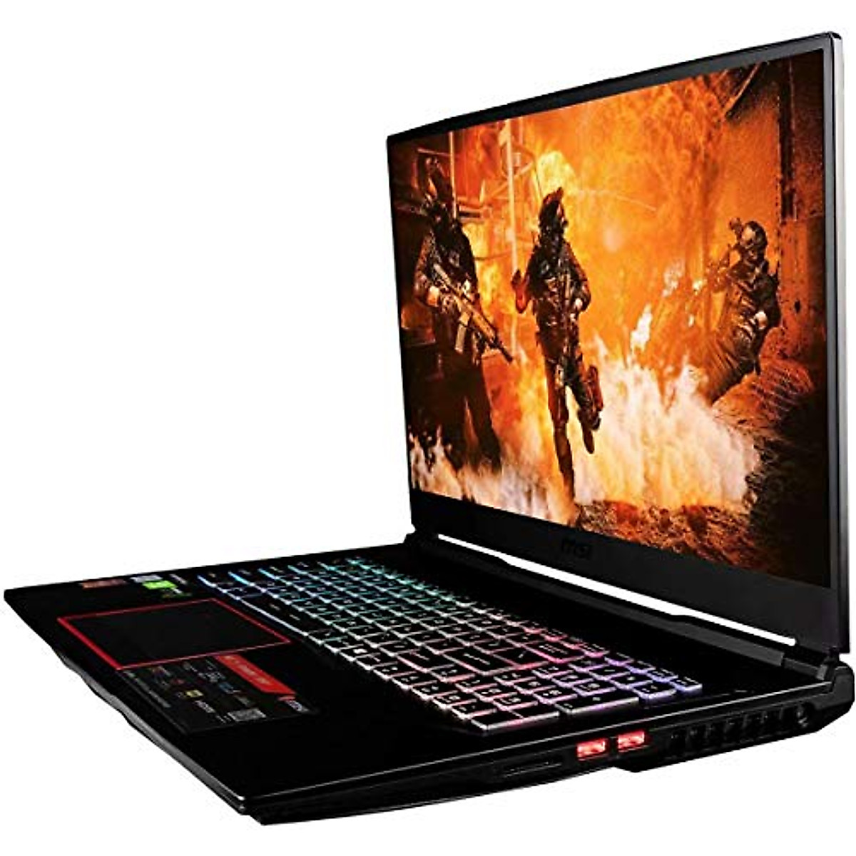 MSI GE75 Raider 2020 Premium Gaming Laptop I 17.3" FHD IPS 144Hz I 10th Gen Intel Hexa-Core i7-10750H I 32GB DDR4 1TB SSD + 2TB HDD I 6GB RTX 2060 RGB Backlit KB Win 10 + Delca 16GB Micro SD Card
