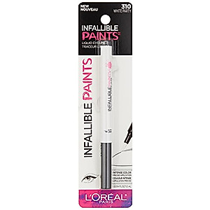 L'Oréal Paris Infallible Paints Eyeliner, White Party, 0.034 fl. oz.