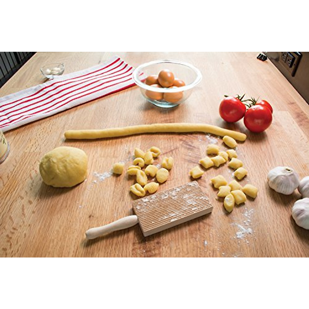 Fantes Gnocchi Board, Beechwood, 8-Inches, The Italian Market Original since 1906