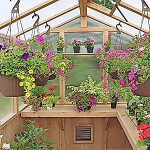 Yardistry 6.7' x 7.8' Meridian Greenhouse