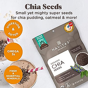 Navitas Organics Chia Seeds (8oz)