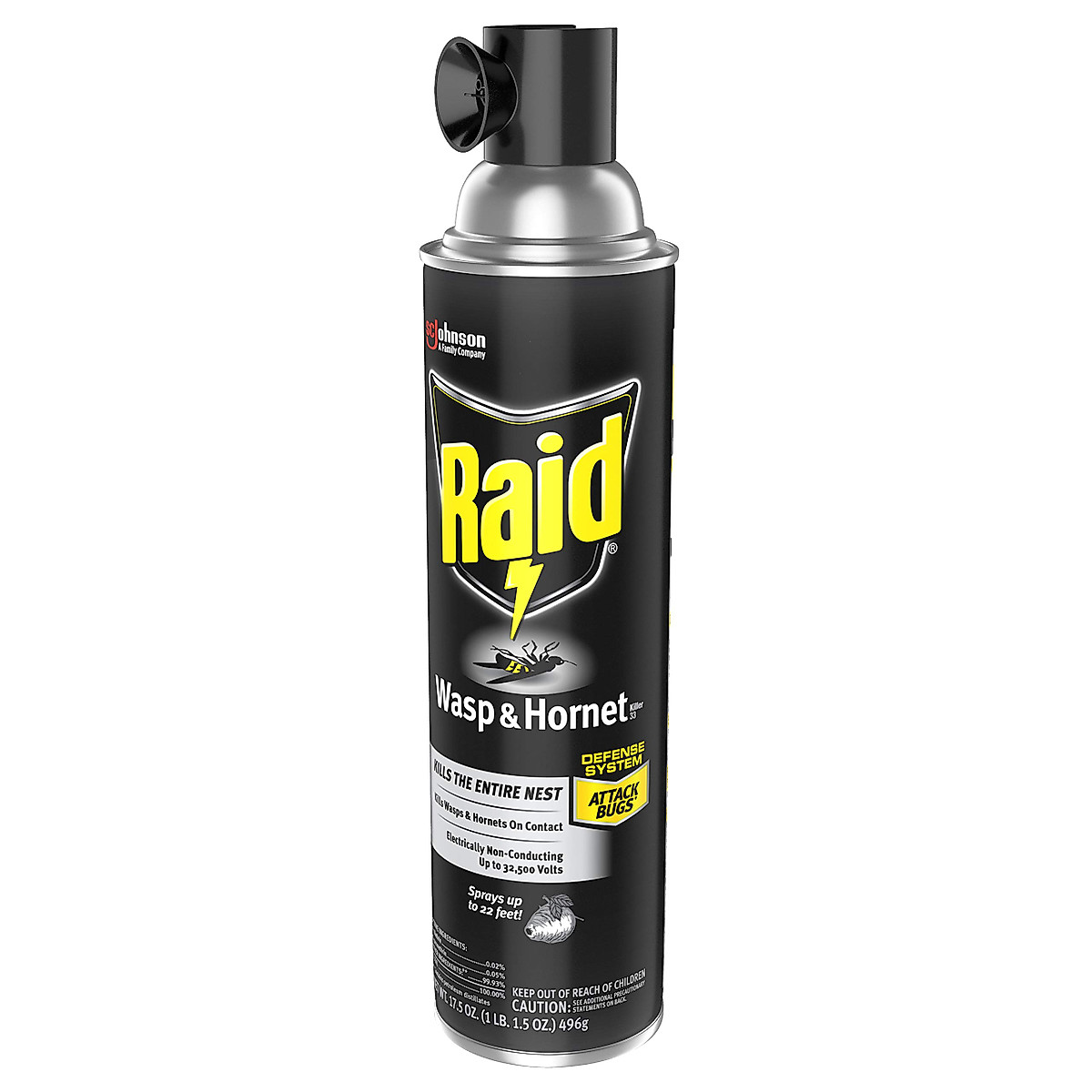 Raid Wasp and Hornet Killer, 17.5-Ounce (Pack - 6)