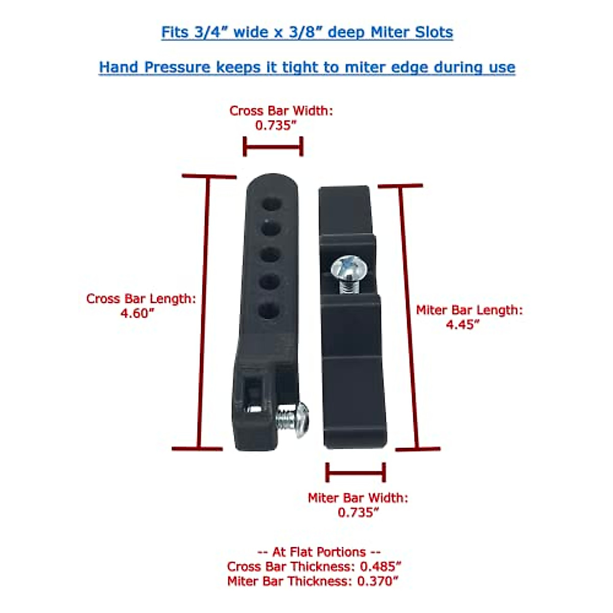 Table Saw Alignment Gauge Without Dial Indicator - Calibrate and Align Your Blade & Fence - Eliminate Burn Marks and Reduce Kickback!