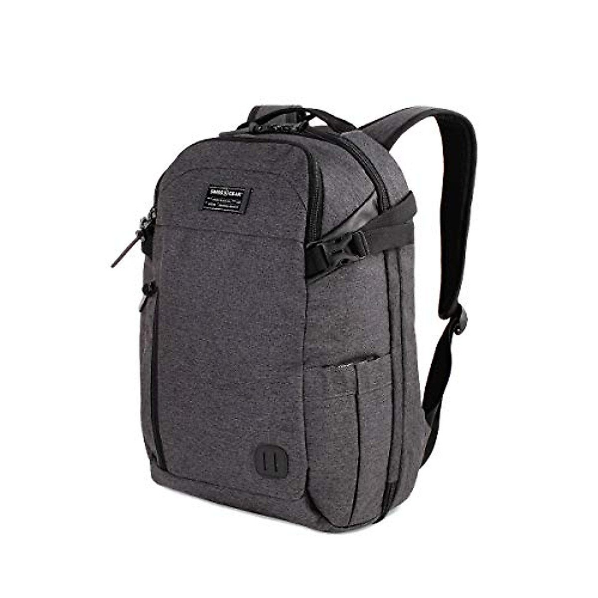 SwissGear Hybrid Travel Laptop Backpack, Heather Grey, 22-Inch