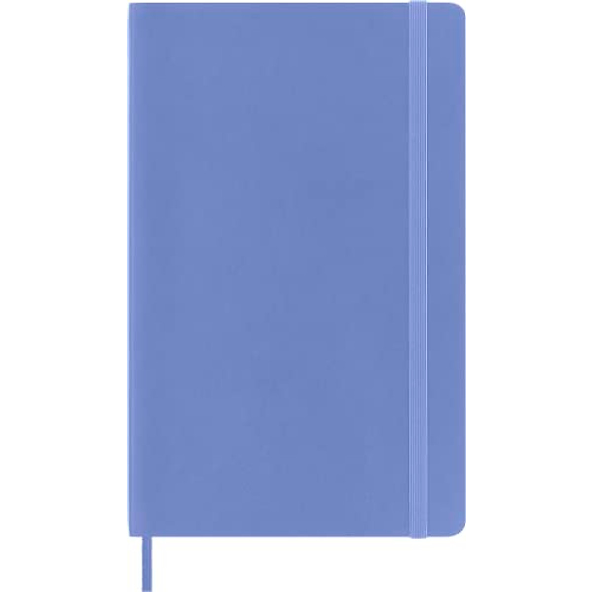 Moleskine Classic Notebook, Soft Cover, Large (5" x 8.25") Ruled/Lined, Hydrangea Blue, 192 Pages