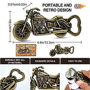 Valentines Day Gifts for Men Dad - Unique Valentines Motorcycle Gifts for Him Husband Boyfriend Beer Bottle Opener Cool Gadgets for Men Grandpa, Funny Birthday Biker Gifts for Men Who Have Everything